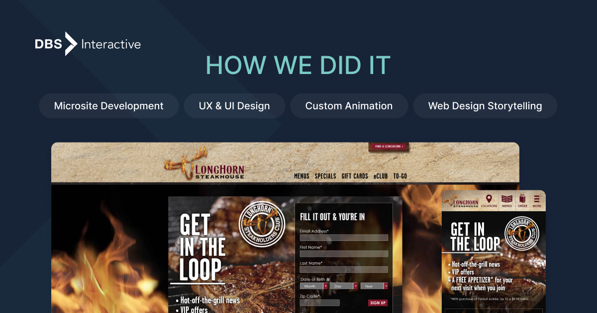 Longhorn Steakhouse | DBS Interactive