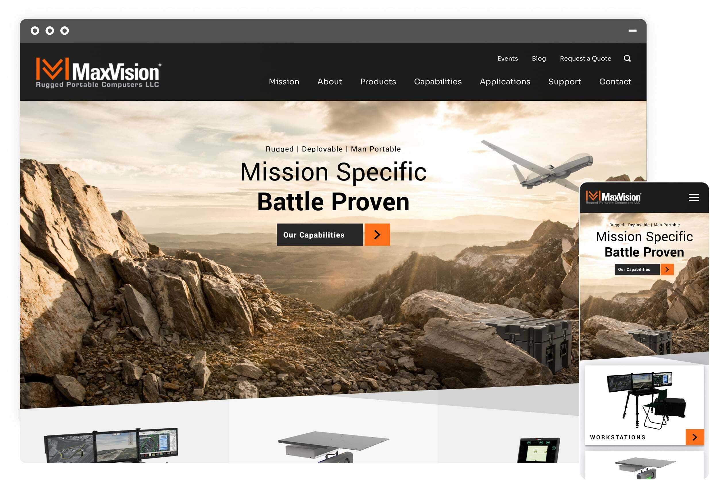 MaxVision - B2B Website Design Case Study | DBS Interactive