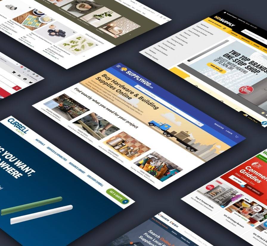Great B2B Distributor and E-commerce Website Examples | DBS Interactive